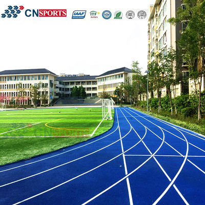 10mm Rubber Running Track Wear Resistance Color EPDM Surface