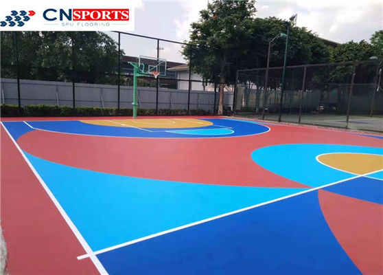 Playground Basketball Court Game Competition SPU Flooring