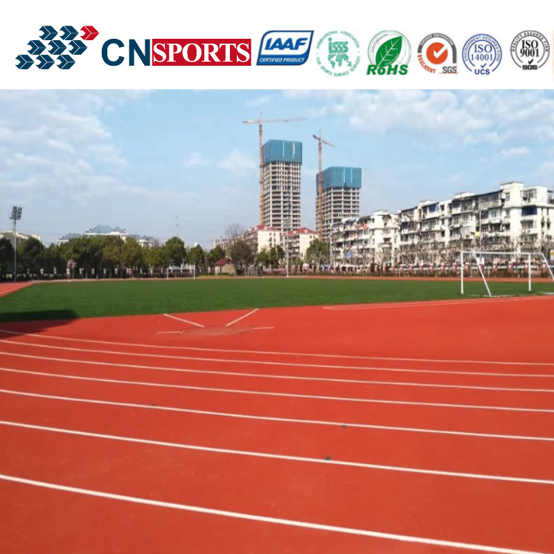 EPDM Broadcasting Synthetic Rubber Permeable Type Running Track Iaaf ...