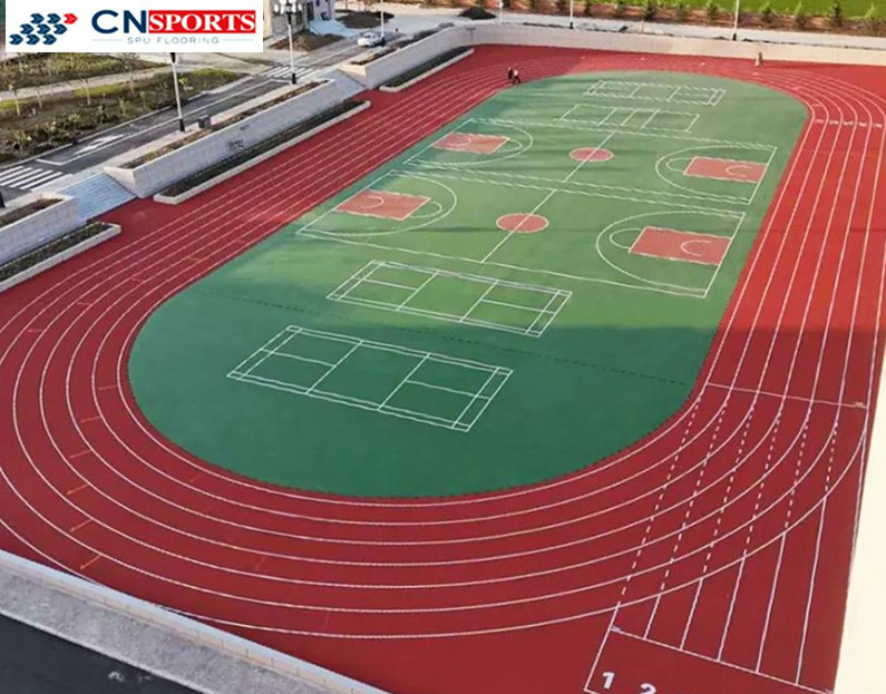13mm Internation Standard IAAF Approved Anti UV Sports Field Surfacing ...