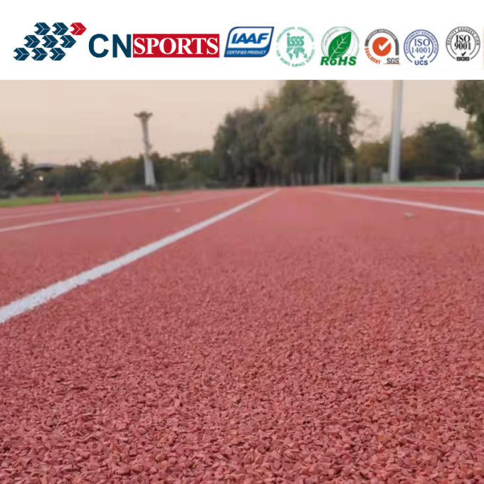 EPDM Broadcasting Synthetic Rubber Permeable Type Running Track Iaaf ...